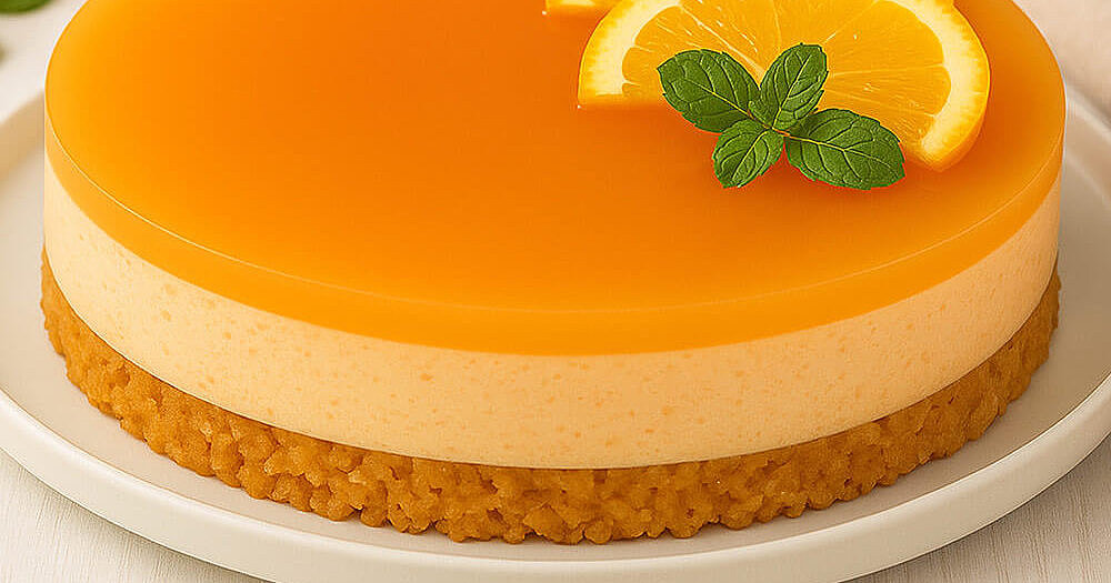 Aperol-Spritz-Torte mit Cornflakesboden – ohne Backen | ASMO KÜCHEN