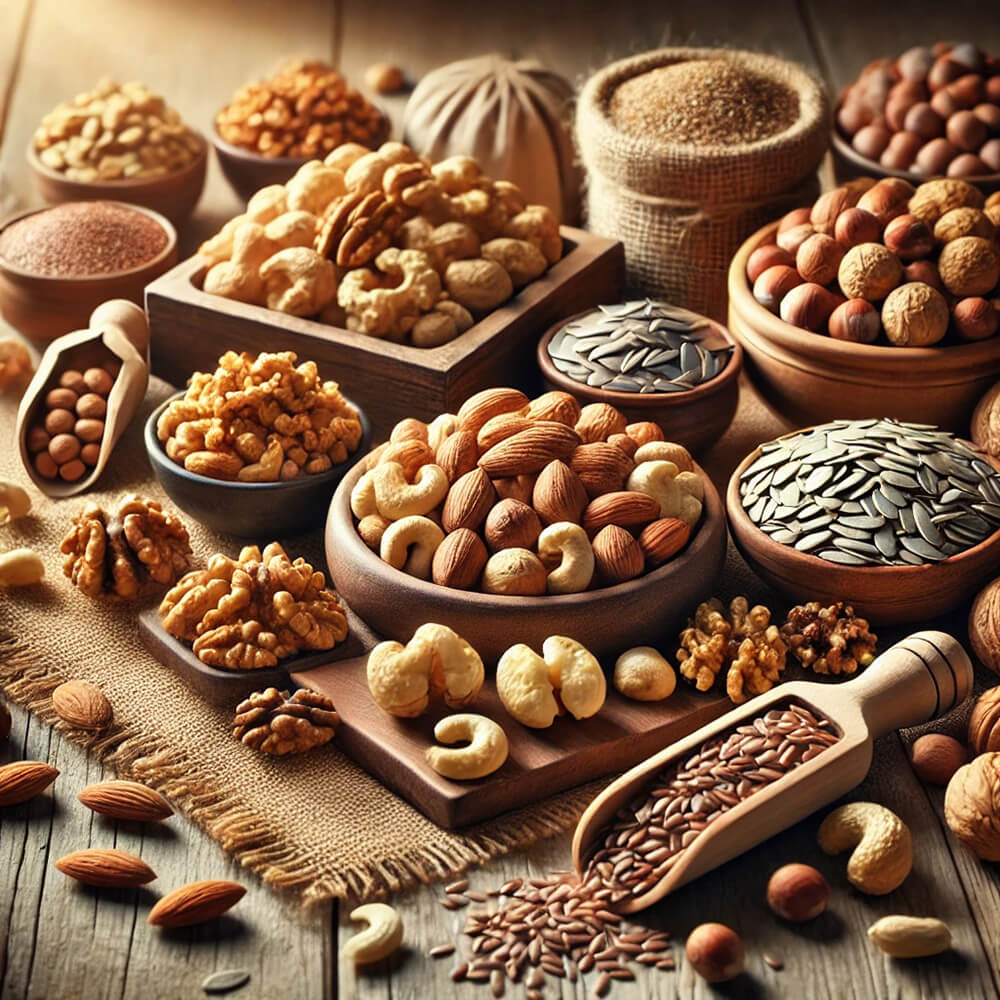 Nüsse und Samen - Entdeckt die gesundheitlichen Vorteile